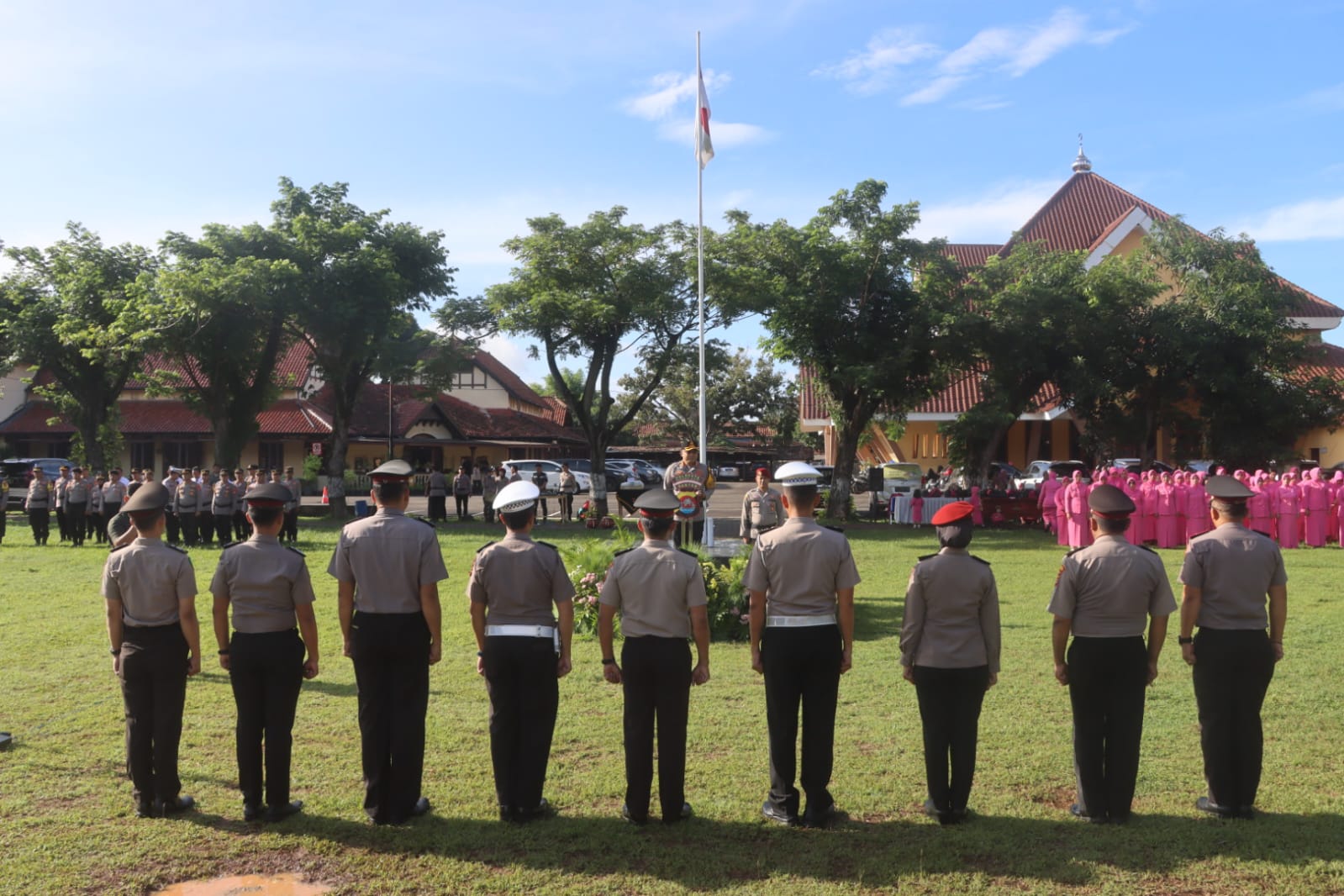 Kapolresta Serkot Pimpin Upacara Kenaikan pangkat reguler dan ...